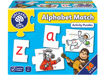 Orchard Toys - Alphabet Match – One Step Two Step Therapy Supplies Pty Ltd